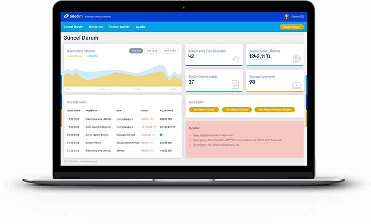 Ödedim | Kurumsal Ödeme Platformu